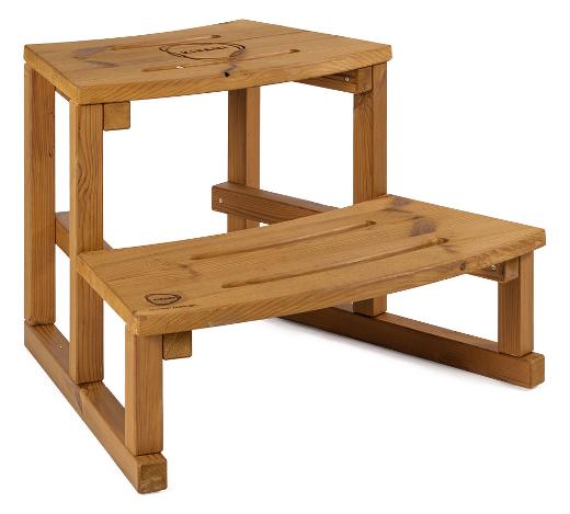 Step-A-Round steps - Wooden Curved Steps